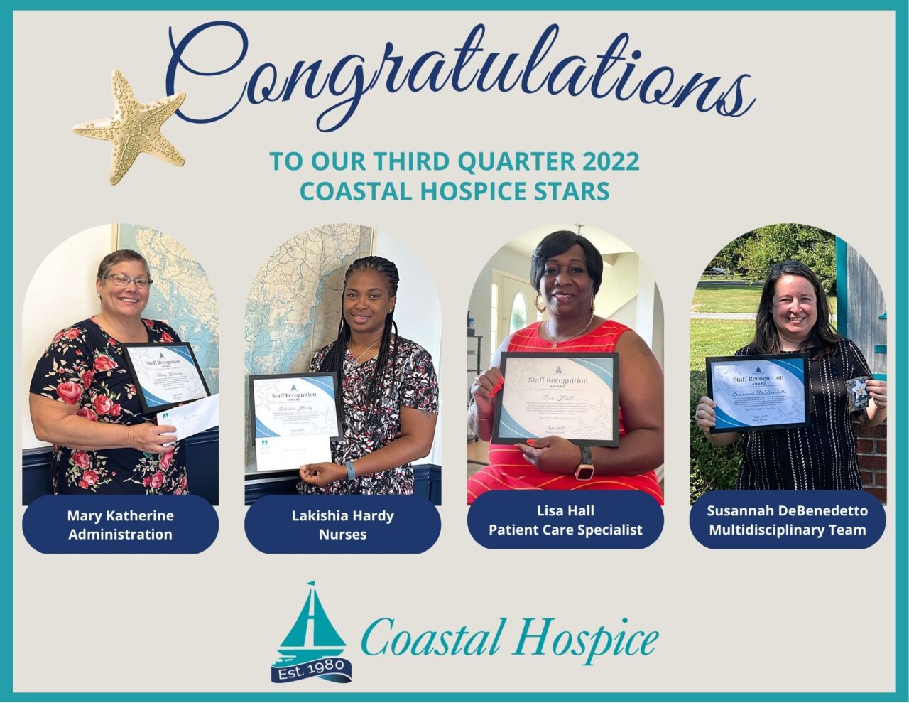 Staff Recognition - Coastal Hospice