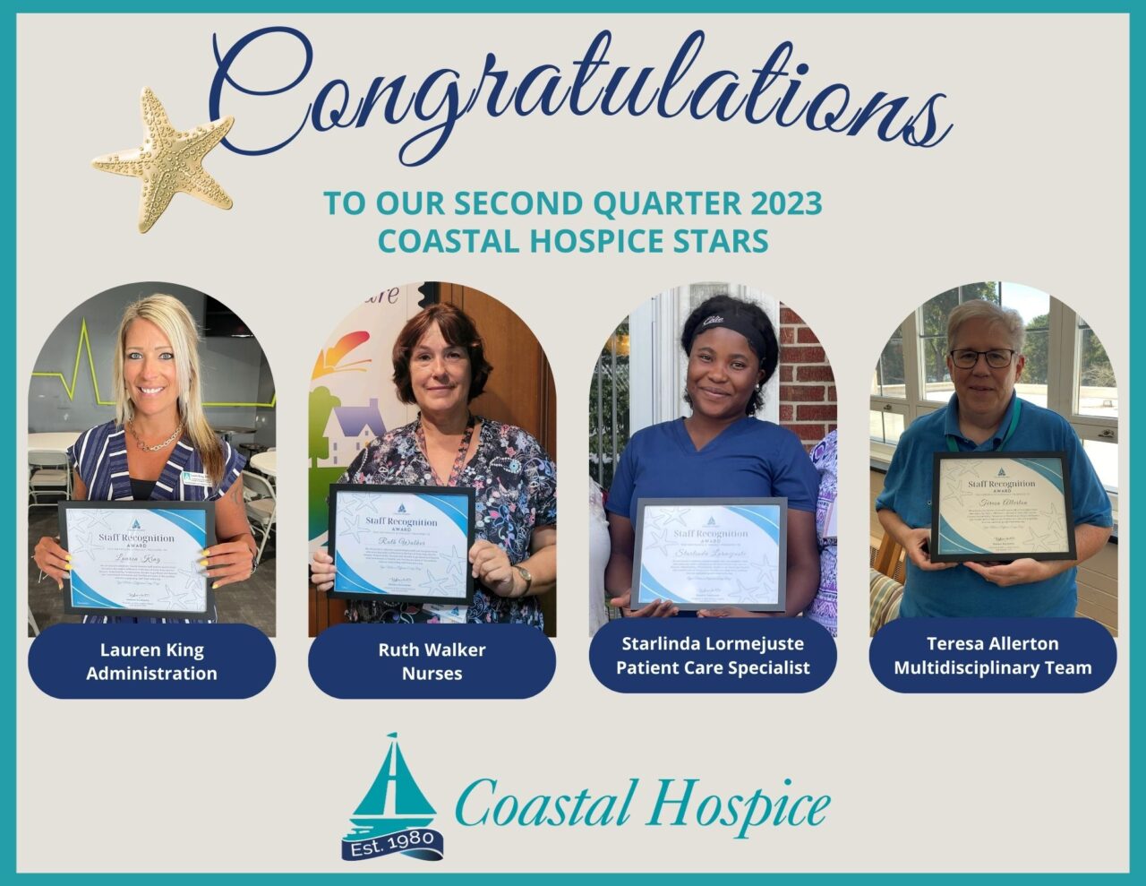 Staff Recognition - Coastal Hospice